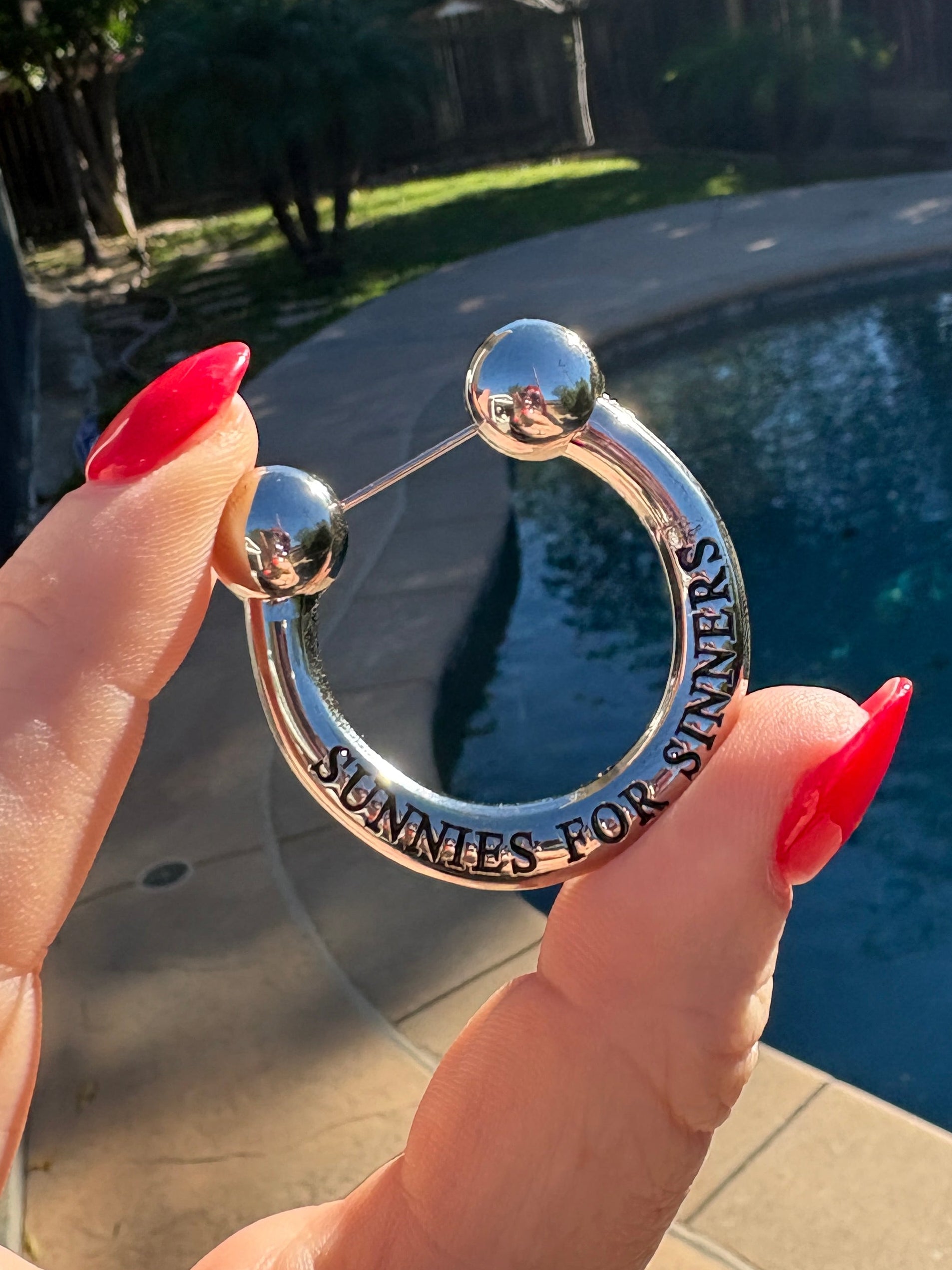 The Savior Pin- Silver – SUNNIES FOR SINNERS